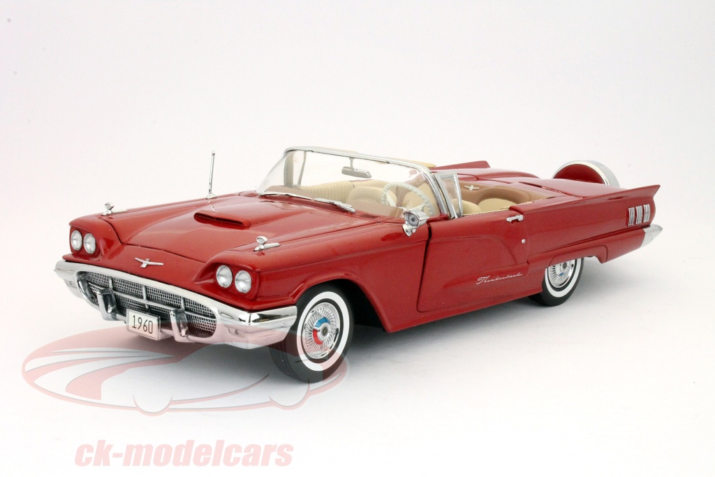 Sun Star Models 1:18 Ford Thunderbird Open Convertible 1960 red 4311 ...