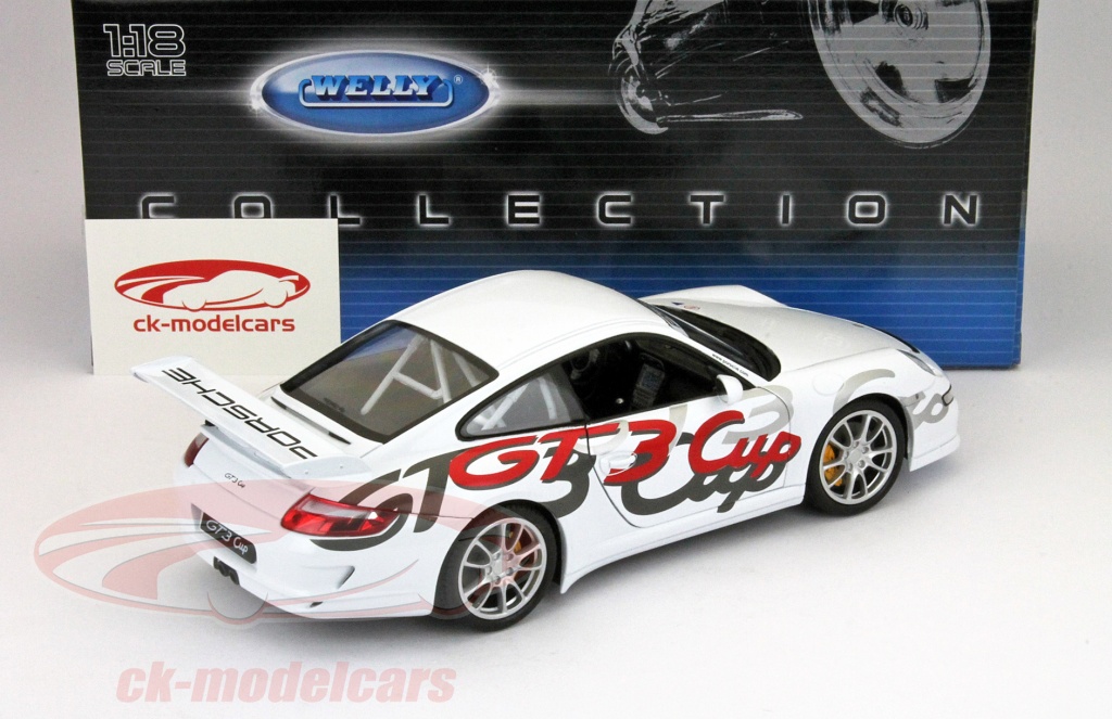 Welly 1:18 Porsche 911 (997) GT3 RS GT3 Cup Promo 76300 model car 76300 4002422076300