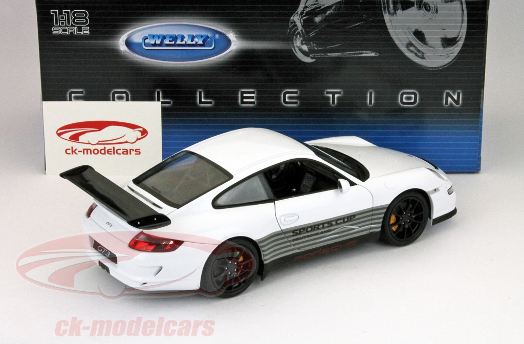 Welly 1:18 Porsche 911 (997) GT3 RS Sports Cup Germany 76317 model car 76317 4002422076317