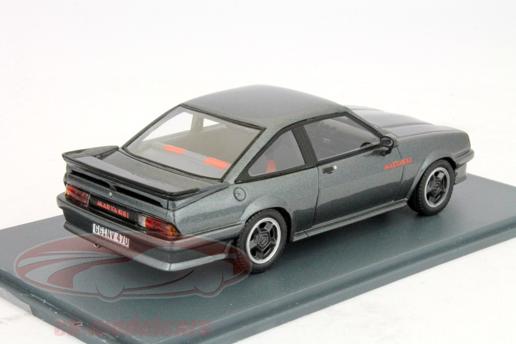 Neo 1:43 Opel Manta GSI Exclusiv Irmscher Årgang 1985 grå NEO45470 model bil NEO45470 173078