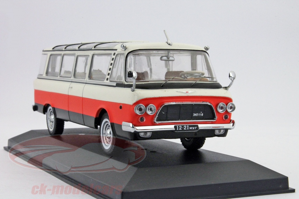 Ixo 1:43 ZIL 118 Unost year 1964 white / red / black IST IST124SP model ...