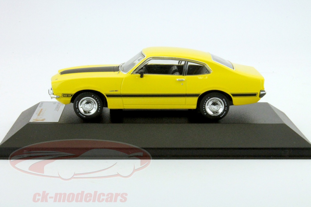 Premium X 1:43 Ford Maverick GT year 1974 yellow / black PRD148 model ...