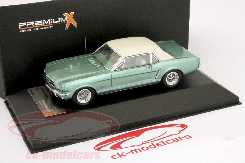 Premium X 1:43 Ford Mustang 1965 color verde metálico X PRD232 modelo ...