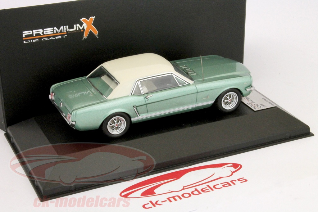 Premium X 1:43 Ford Mustang 1965 color verde metálico X PRD232 modelo ...