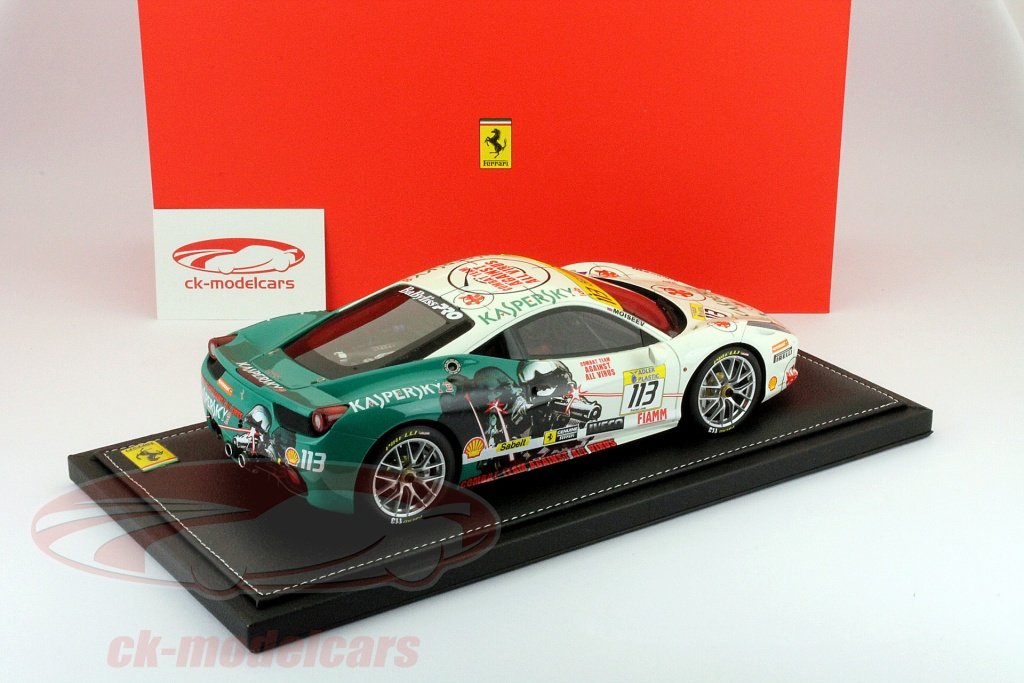BBR Models 1:18 Ferrari 458 Challenge #113 Monza 2012 P1847 model car ...