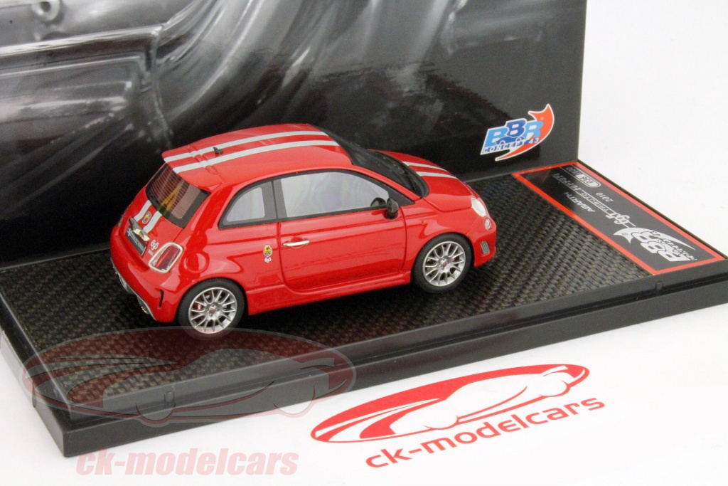BBR Models 1:43 Fiat Abarth 695 Tributo Ferrari year 2010 red BBRC52A ...