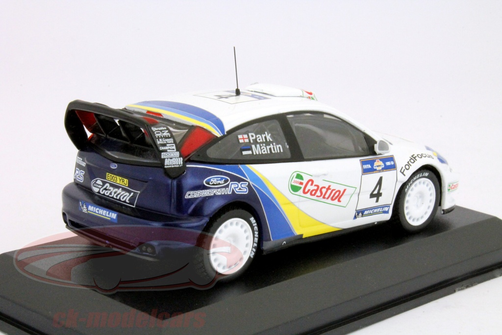 Altaya 1:43 Ford Focus WRC Rally Acropolis 2003 Martin #4, Park ...
