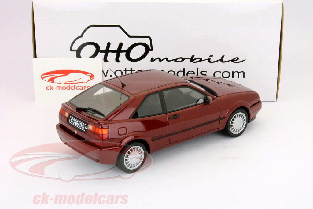 Ottomobile 1:18 Corrado G60 Year 1990 dark red metallic Otto Mobile ...