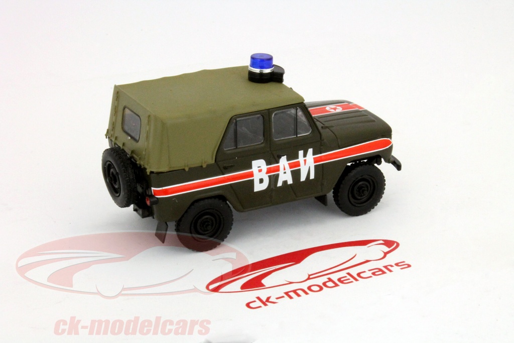 Altaya 1:43 VAI military vehicle GAZ 469 green / red RUS02 model car RUS02