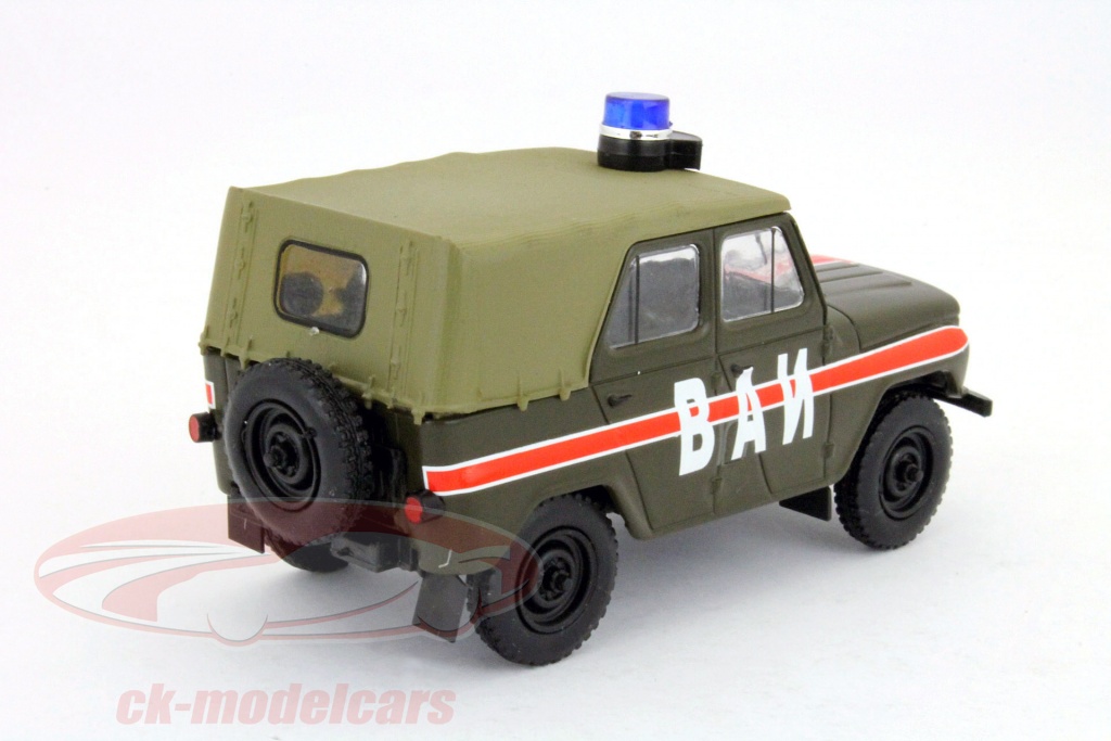 Altaya 1:43 VAI military vehicle GAZ 469 green / red RUS02 model car RUS02
