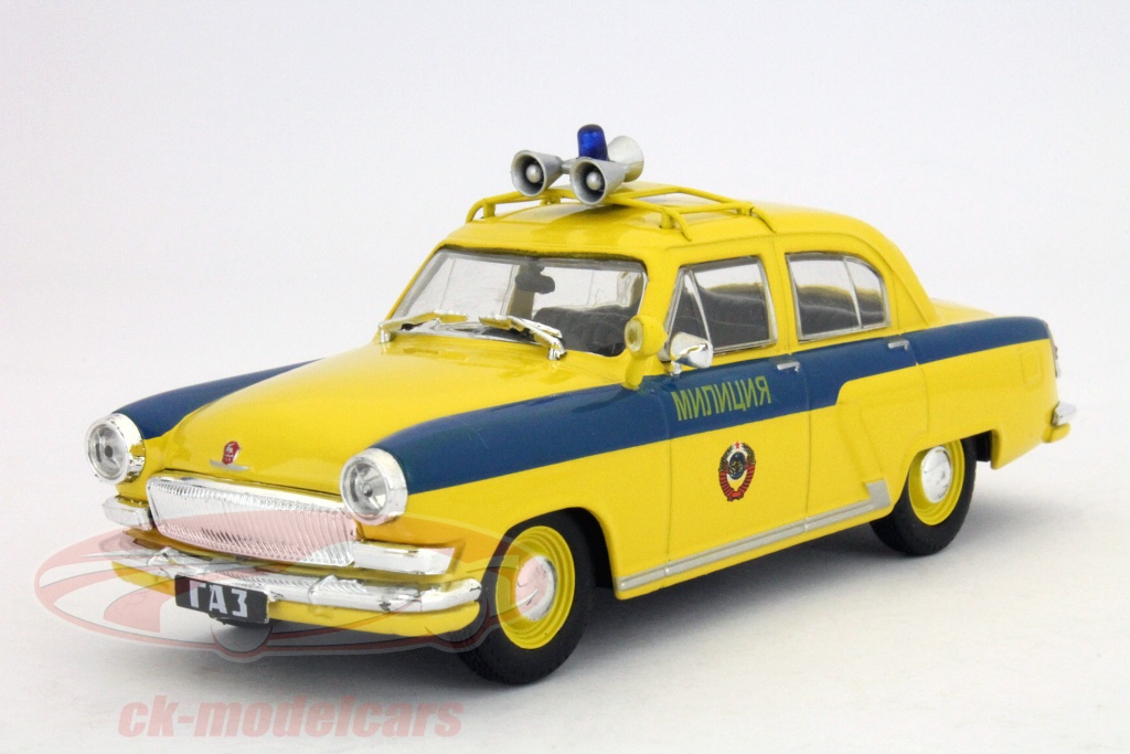 Altaya 1:43 Gaz Volga M21P Police RUS04 modèle voiture RUS04