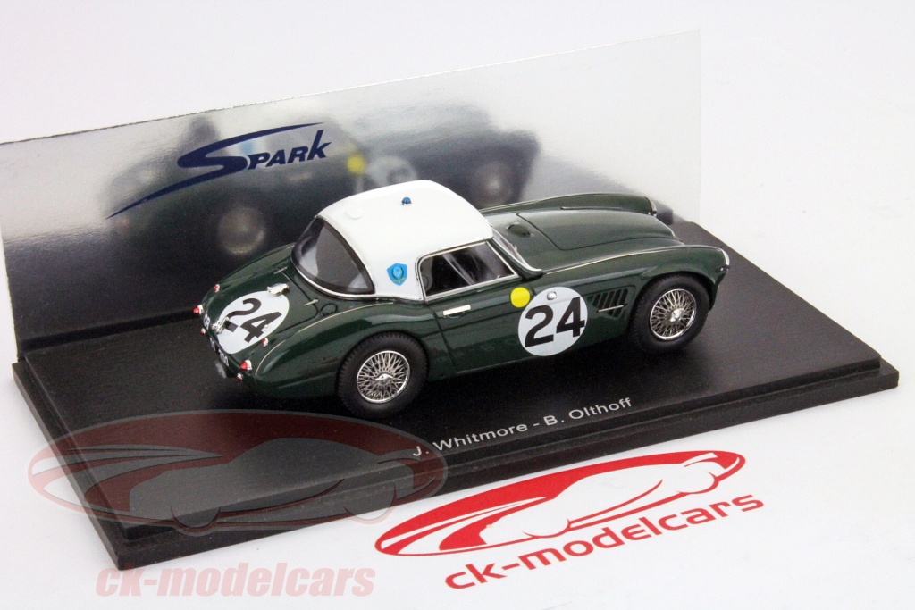 Spark 1:43 Austin Healey 3000 #24 24h LeMans 1962 Whitmore, Olthoff ...