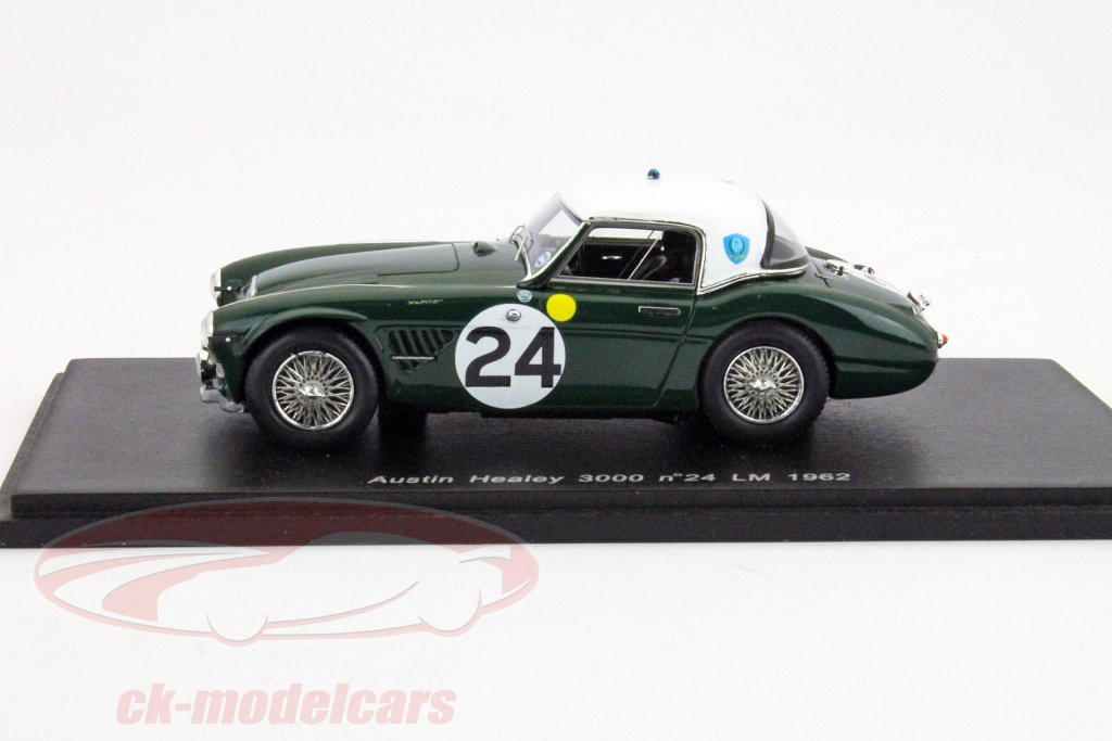 Spark 1:43 Austin Healey 3000 #24 24h LeMans 1962 Whitmore, Olthoff ...