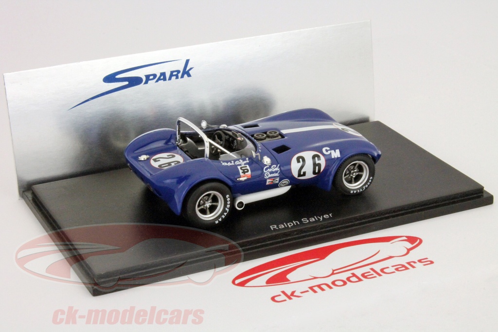 Spark 1:43 Cheetah Cro-Sal #26 Elkhart Lake Ralph Salyer 1964 S1453 ...