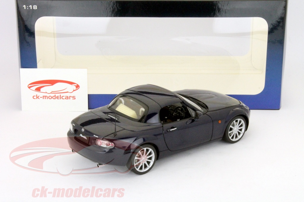 AUTOart 1:43 Mazda MX-5 Roadster built in 2006 blue 1:18 75976 model ...