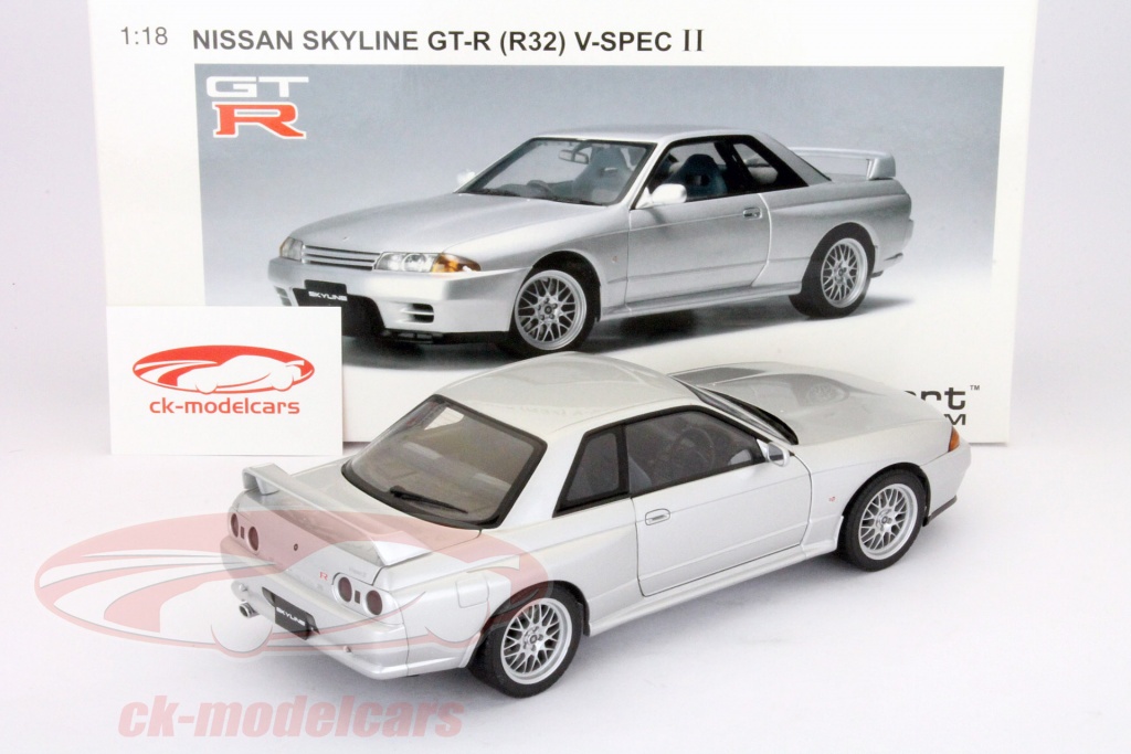 AUTOart 1:18 Nissan Skyline GT-R (R32) V-Spec II RHD año de ...
