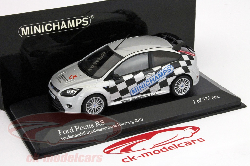Minichamps 1:43 Ford Focus RS Special Edition Toy Fair Nuremberg 2010 ...