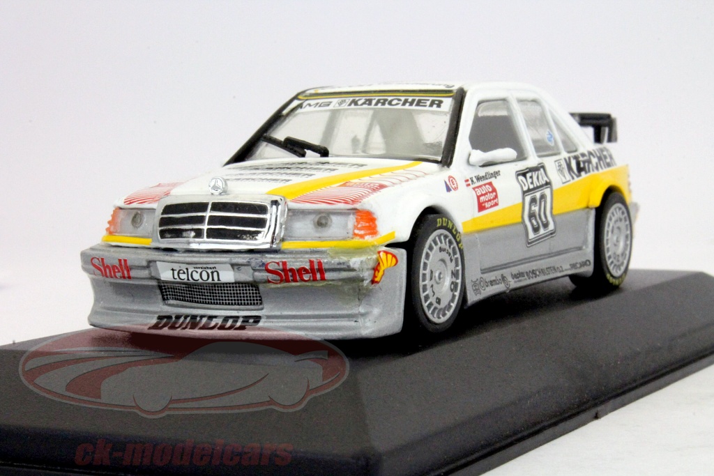 Minichamps 1:43 K. Wendlinger Mercedes Benz 190 E Evo 1 #60 DTM 3030 ...