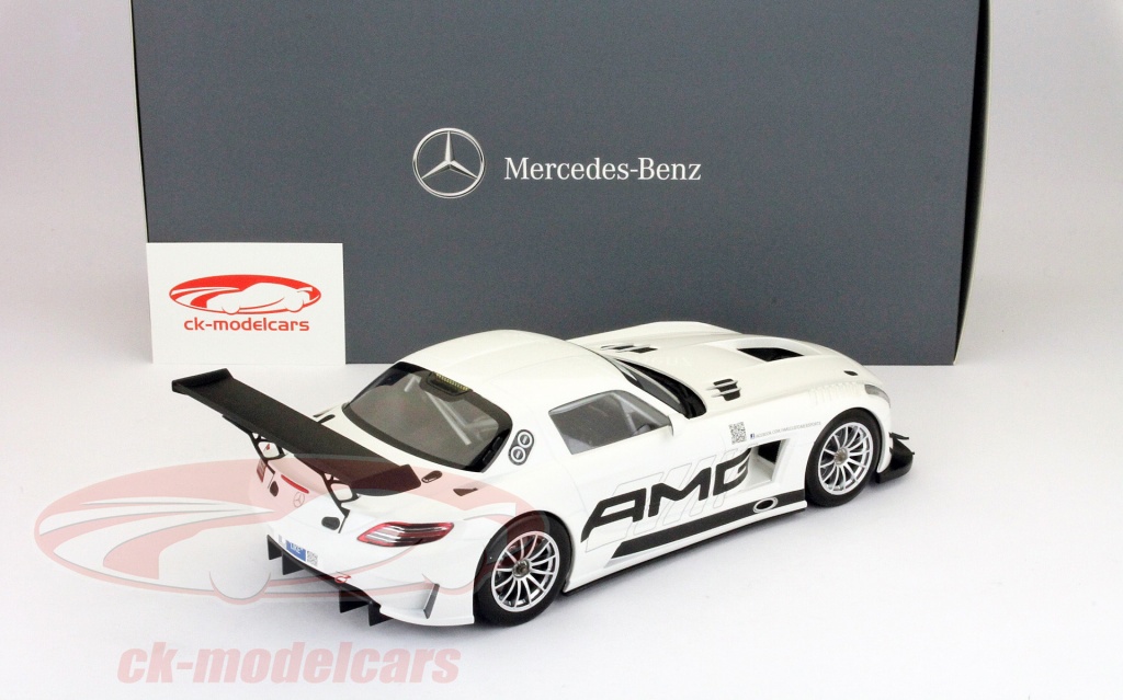 Minichamps 1:18 Mercedes-Benz SLS AMG GT3 Promo blanc MB B66960198 ...