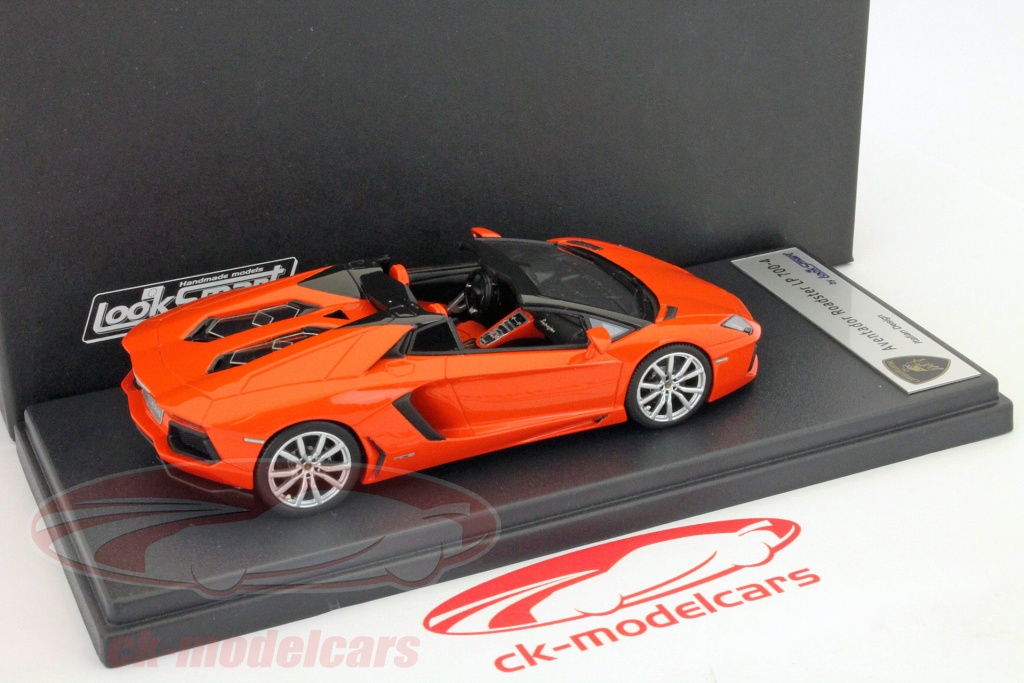 LookSmart 1:43 Lamborghini Aventador LP700-4 Roadster Baujahr 2013 rot ...