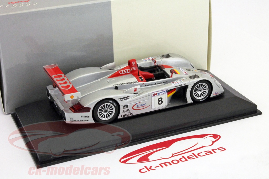 Minichamps 1:43 Audi R8 #8 Winner 24h LeMans 2000 200000000970 model ...
