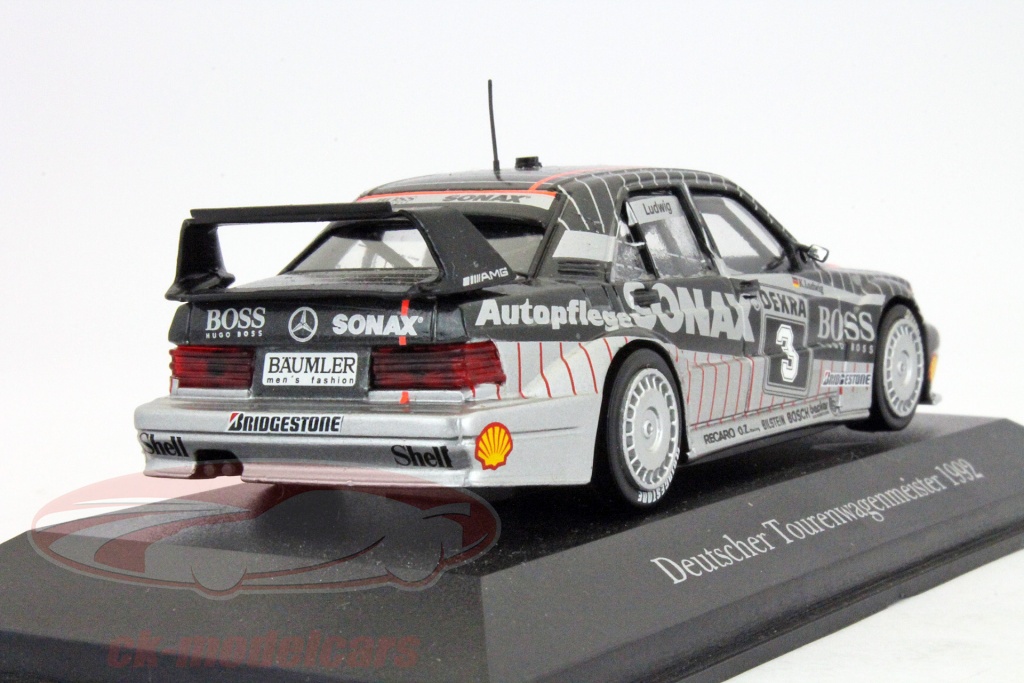 Minichamps 1:43 Mercedes Benz 190 E AMG DTM #3 Ludwig CK9991512 model car CK9991512