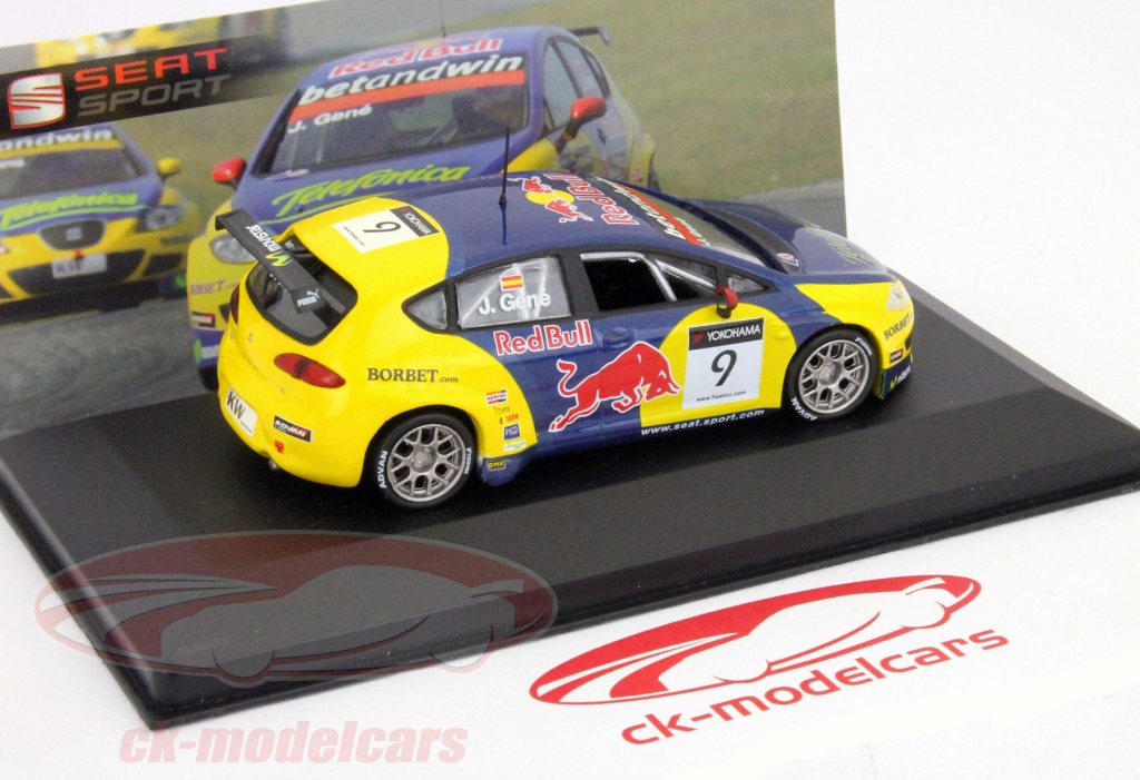 Ixo 1:43 Seat Leon WTCC #9 WTCC Curitiba Brasil 2006 J. Gene Altaya ...