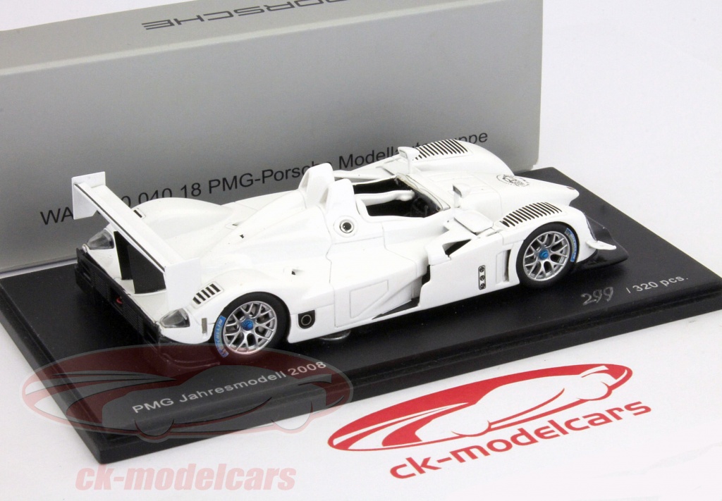 Spark 1:43 Porsche RS Spyder Porsche model white group model of the ...