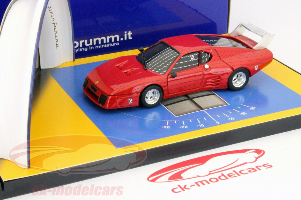 Brumm 1:43 Ferrari 512 BB LM Wind essai en tunnel 1979 AS36 modèle ...