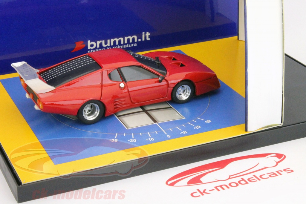 Brumm 1:43 Ferrari 512 BB LM Wind essai en tunnel 1979 AS36 modèle ...
