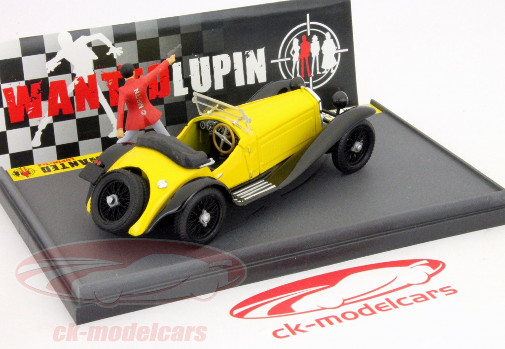 Brumm 1:43 Alfa Romeo 1750 yellow lupine shooting L07 model car L07