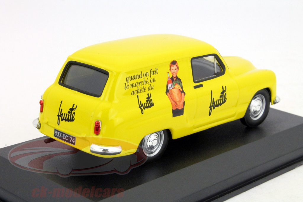 Altaya 1:43 Simca Aronde Messagere Fruite yellow FB36 model car FB36