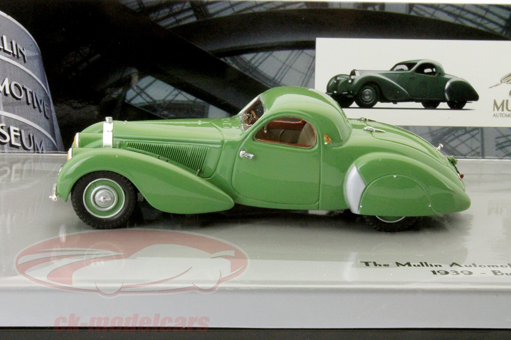 Minichamps 1:43 Bugatti Type 57C Baujahr 1939 grün 437110120 Modellauto ...