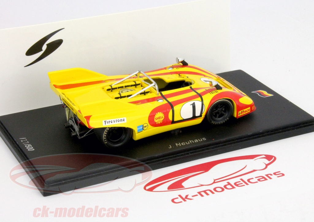 Spark 1:43 Porsche 917 Spyder #1 Norisring 1971 J. Neuhaus SG011 model ...