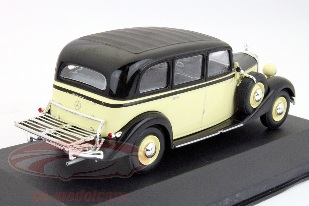 WhiteBox 1:43 Mercedes-Benz Typ 260 D Baujahr 1936 schwarz / beige ...
