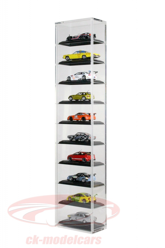 Display Acrylic Case - Versión mural para un máximo de 10 modelos en 1: ...