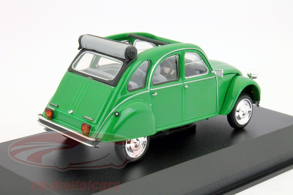 Minichamps 1:43 Citroen 2CV Year 1978 green 400111501 model car ...