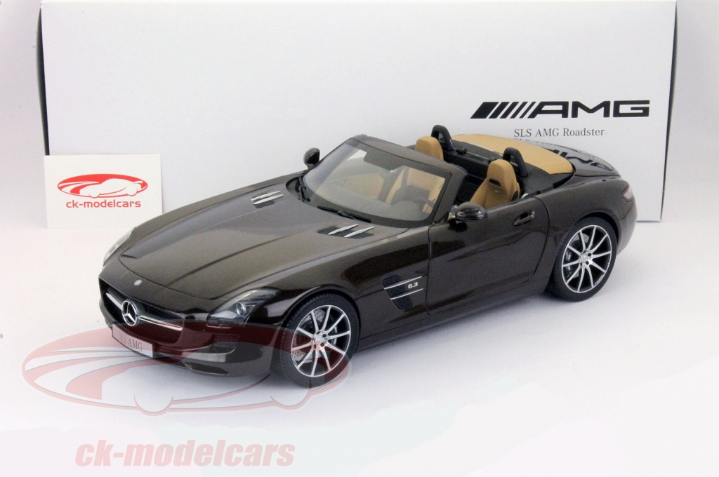 Premium Classixxs 1:12 Mercedes Benz SLS AMG Roadster brown B66960073 ...