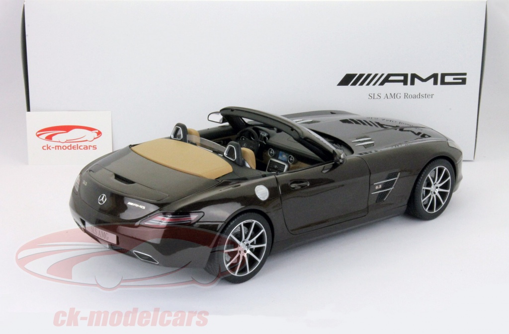 Premium Classixxs 1:12 Mercedes Benz SLS AMG Roadster brown B66960073 ...