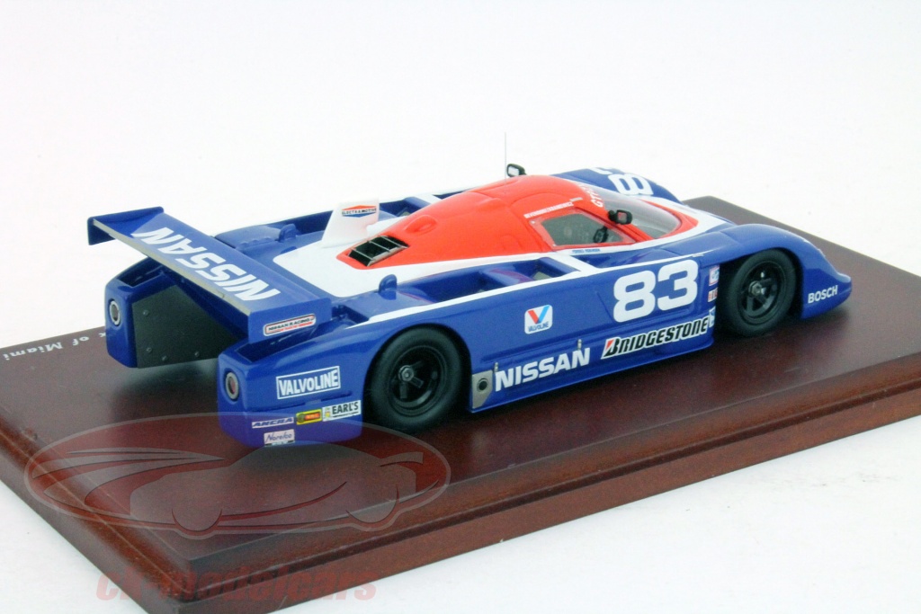 True Scale 1:43 Lola T810 Nissan IMSA GTP N° 83 à Miami GP 1986 ...