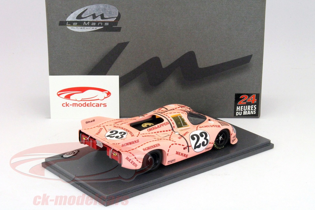 Spark 1:24 Porsche 917/20 #23 Pink Pig 24h LeMans 1971 LMS010 ...