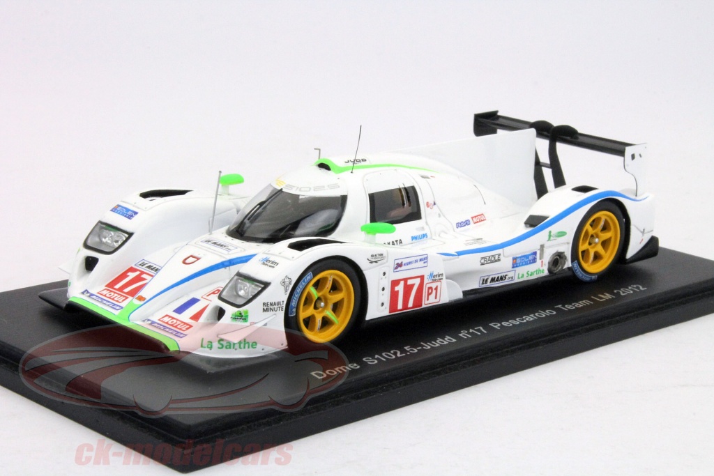 Spark 1:43 Dome S102.5 Judd #17 Le Mans 24h 2012 Ara, Bourdais ...