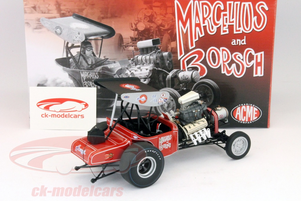 GMP 1:18 Marcellus and Borsch Winged Express Dragster The A1800812 ...