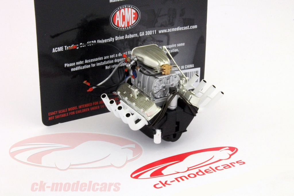 GMP 1:18 Engine Dragster Pure Heaven II Blown Hemi engine for model ...