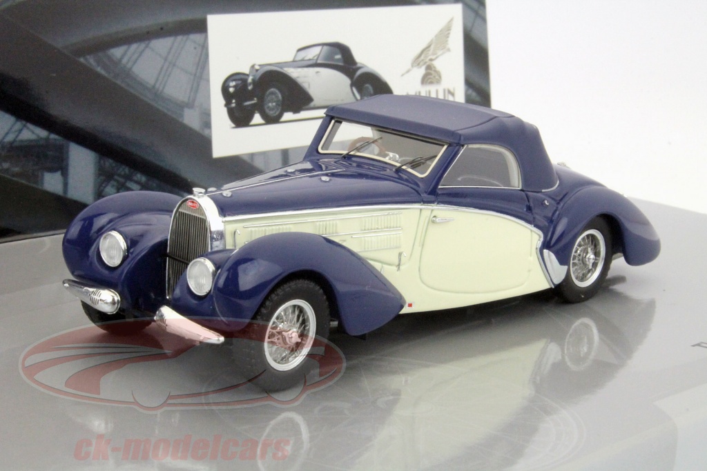 Minichamps 1:43 Bugatti Type 57C Aravis ressassant l'Automobile Museum ...
