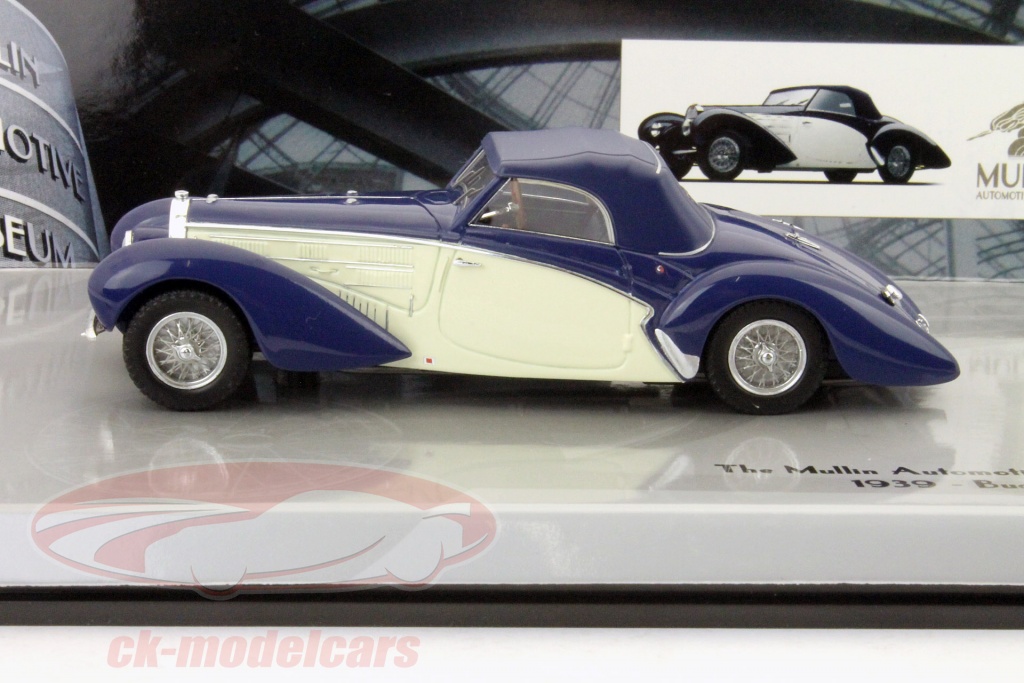 Minichamps 1:43 Bugatti Type 57C Aravis mulling the Automotive Museum ...