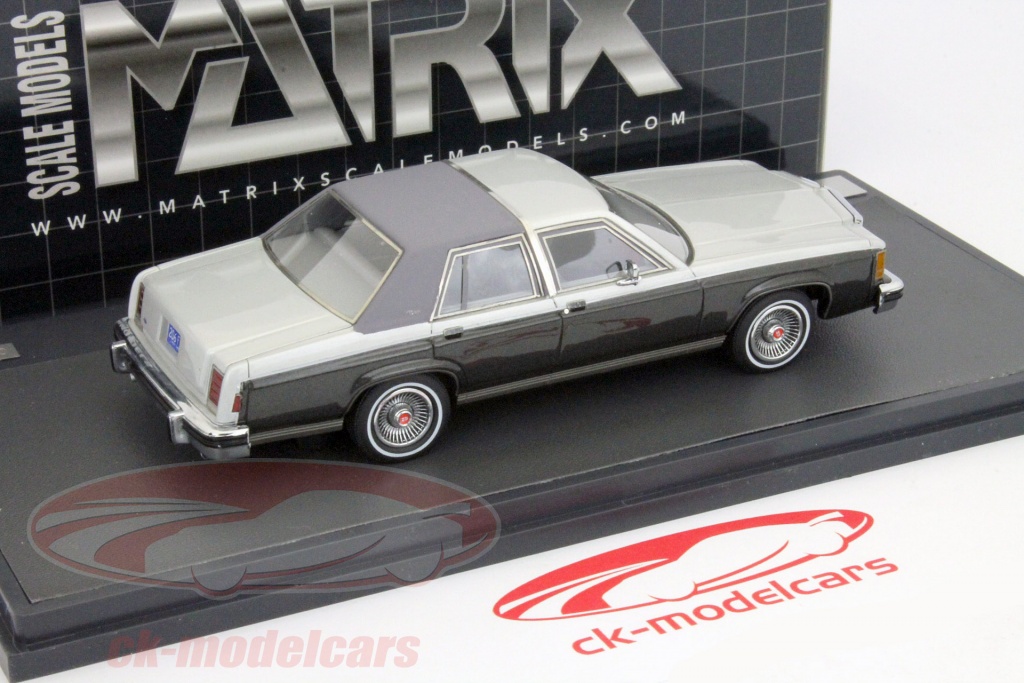 Matrix 1:43 Ford LTD Crown Victoria grey / black MX20603-401 модель ...