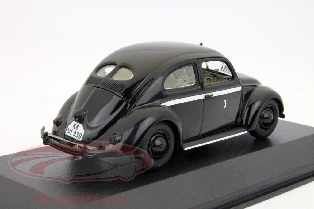 Minichamps 1:43 Volkswagen VW Käfer 1200 Baujahr 1947 British Car Hire ...