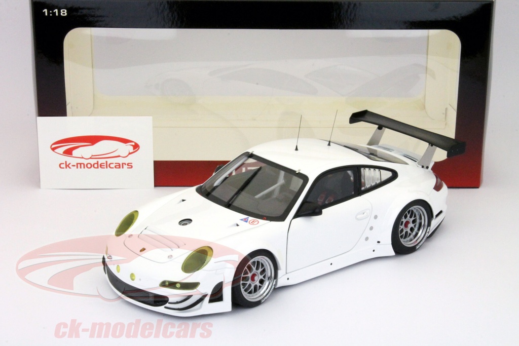 AUTOart 1:18 Porsche 911 (997) GT3 RSR Plain Body Edition 2010 white ...