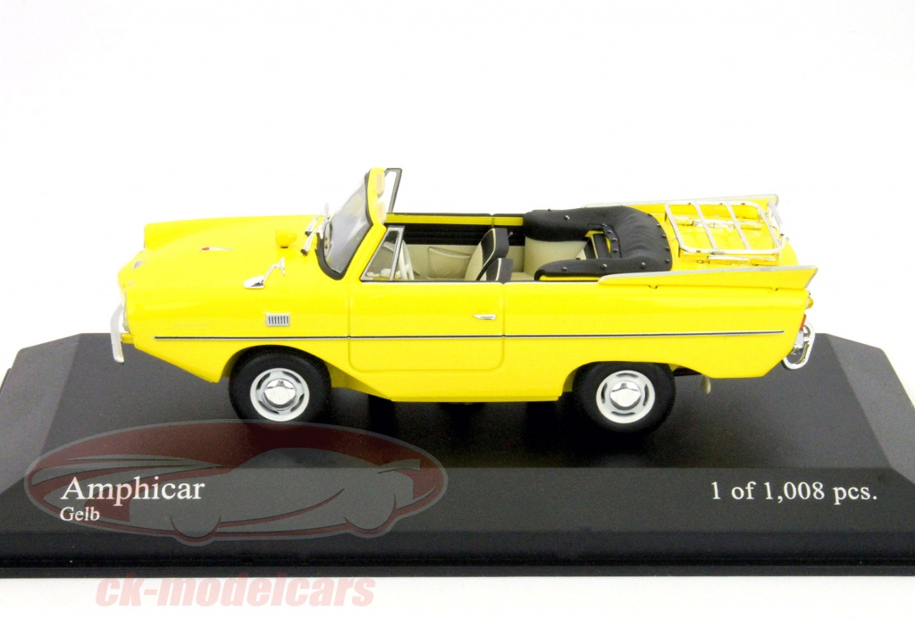 Minichamps 1:43 Amphicar 1965 yellow 400097032 model car 400097032 ...